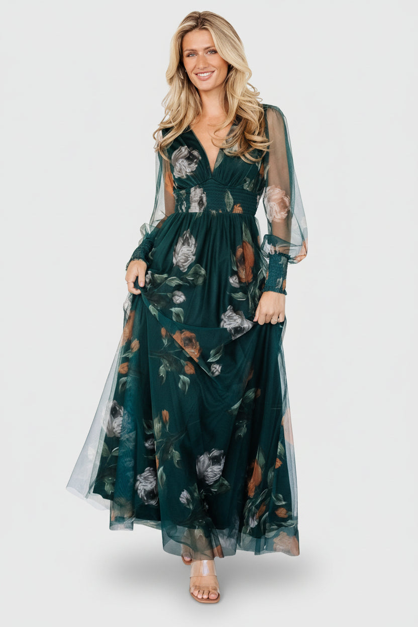 XH TEXTILES XH TEXTILES Layla Tulle Maxi Dress